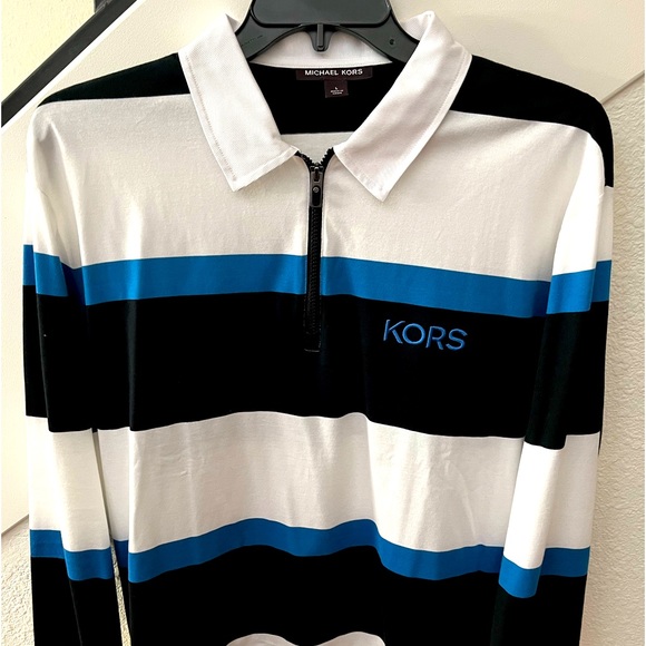 Michael Kors | Shirts | Michael Kors Mens Rugby Sweat Shirt | Poshmark